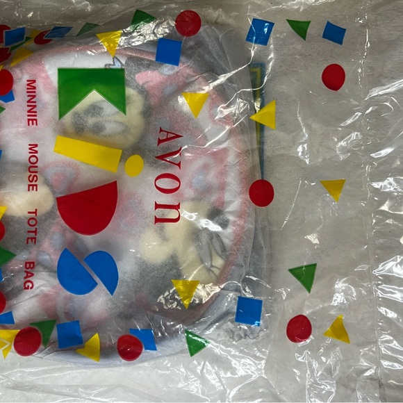 Avon | Toys | Vintage 994 Avon Disney Minnie Mouse Tote Bag Sealed ...